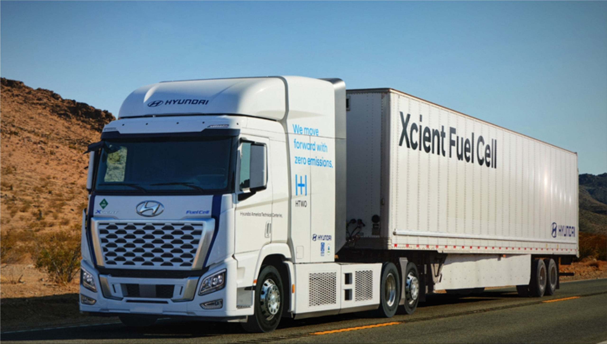 Hyundai XCIENT Hydrogen Electric Trucks Reach Historic Mark | EV Stories