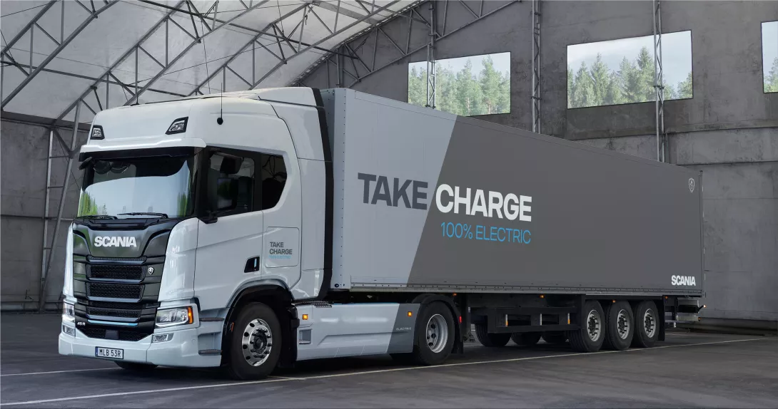 Scania's most recent battery electric vehicles (BEV) for regional ...